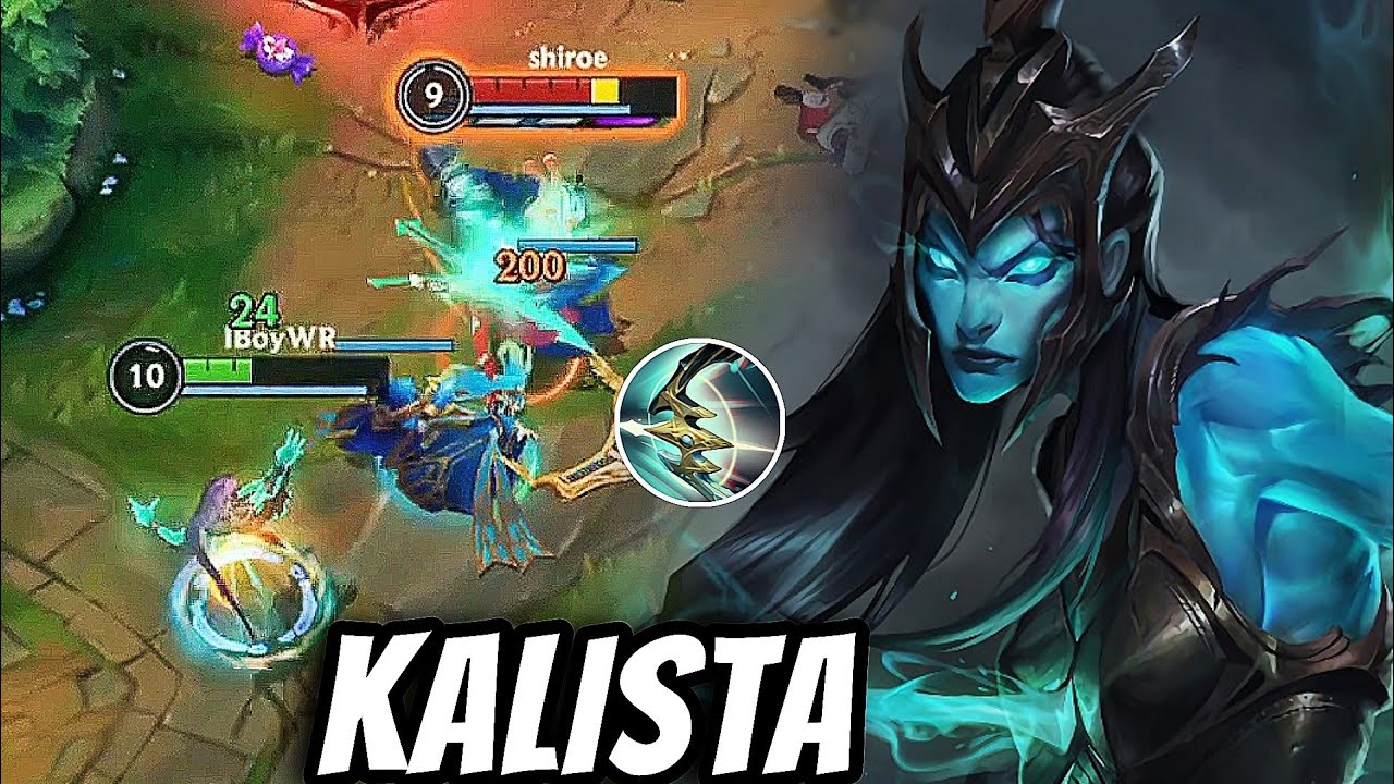 WILD RIFT ADC // THE MOST BROKEN KALISTA BUILD OF ALL-TIME IN PATCH 5 ...