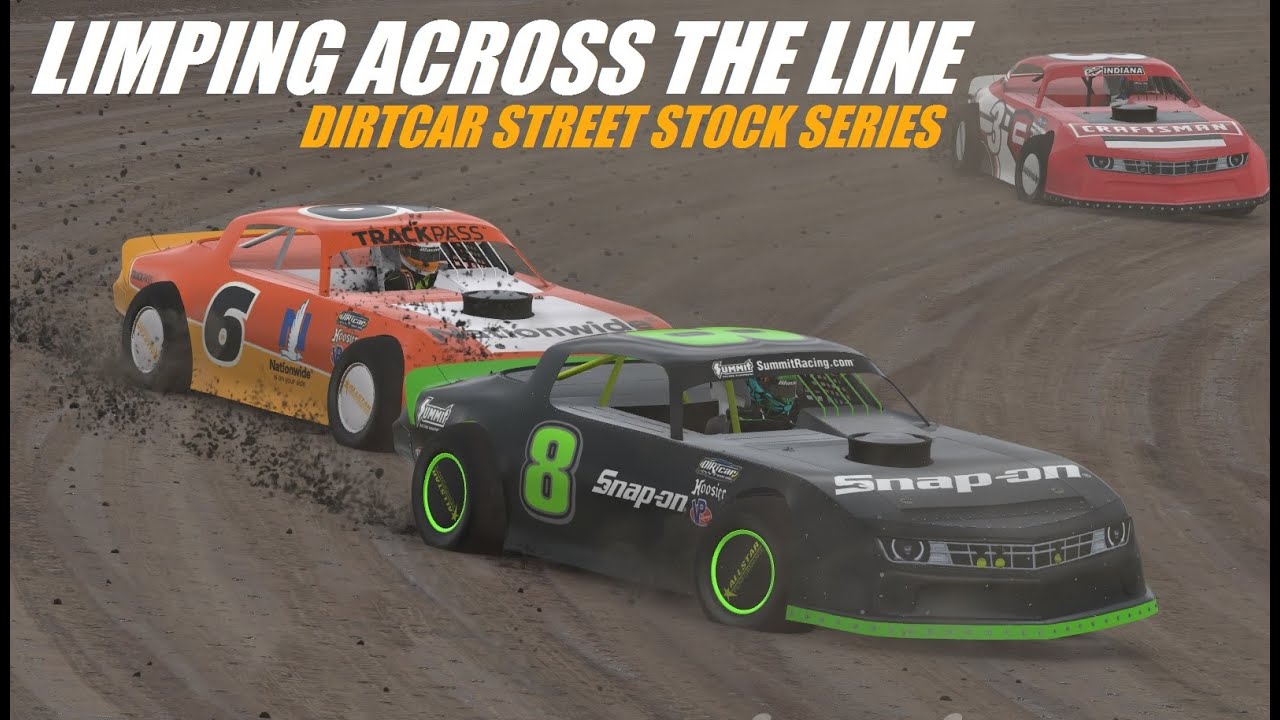 Limping Across The Line | Iracing | Dirtcar Street Stock Series | USA ...
