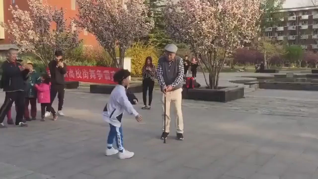 You WON'T Believe This Grandpa's Dancing Skills - YouTube
