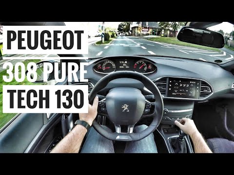Peugeot 308 Pure Tech 130 (2018) | POV City Drive (60FPS) - YouTube