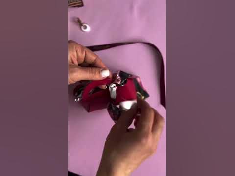 Подарочный набор для любимой 😍 внутри сумочки шоколадные духи и помада ...
