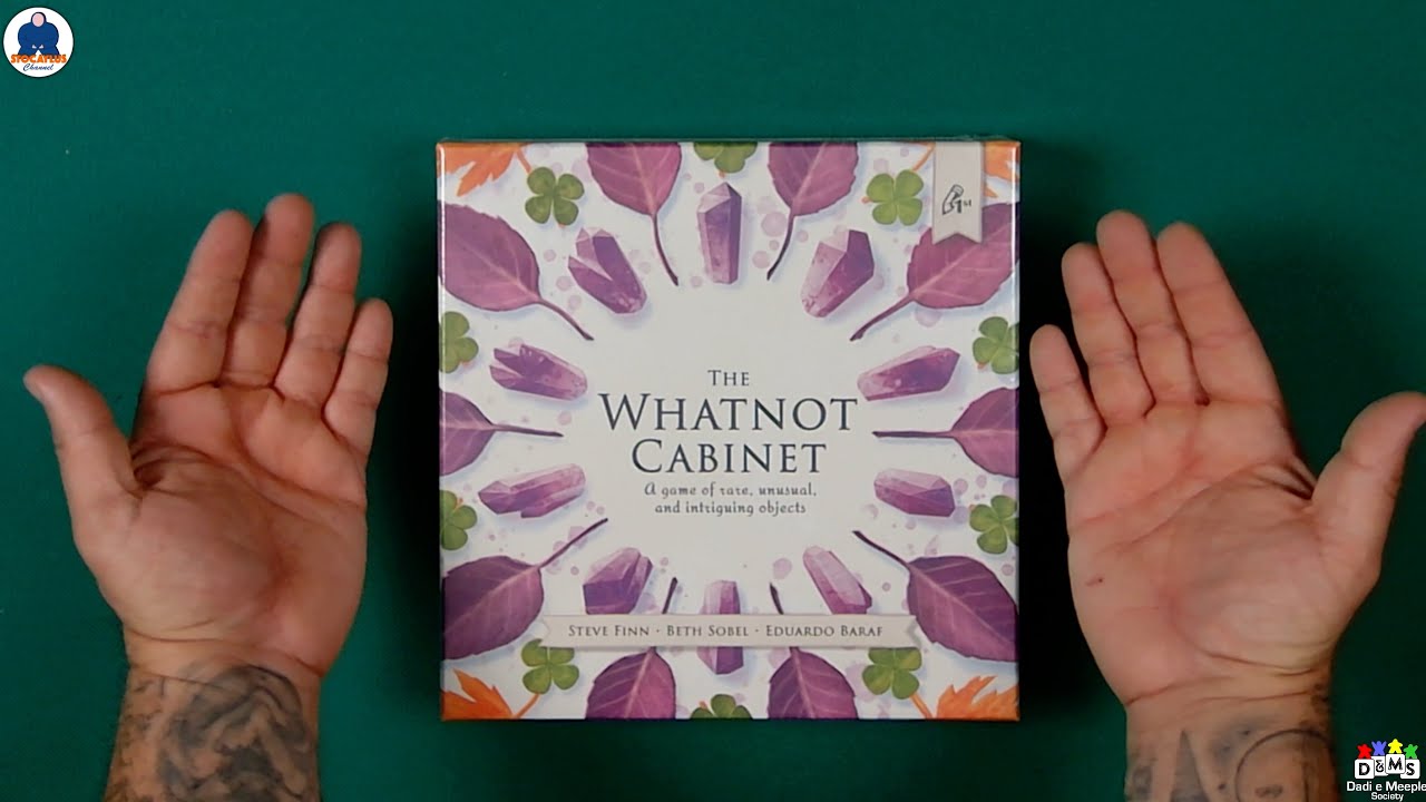 UNBOXING - THE WHATNOT CABINET - Board Games - #indabox - YouTube
