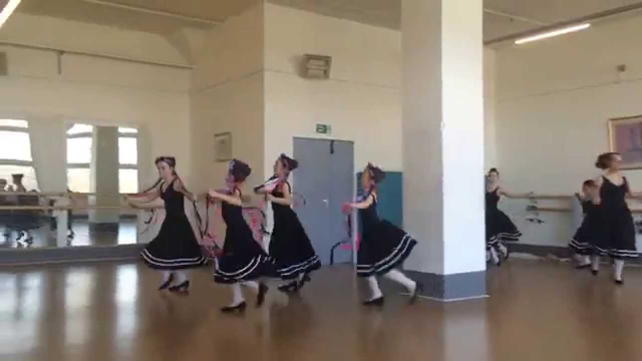 RAD Grade 3 ballet Practice Character Dance - YouTube