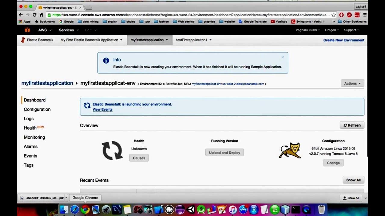 Deploy Java Web Application In Aws Youtube