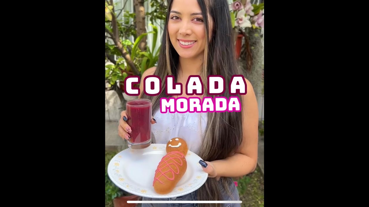 Colada Morada bebida tradicional de Ecuador 🤤 - YouTube