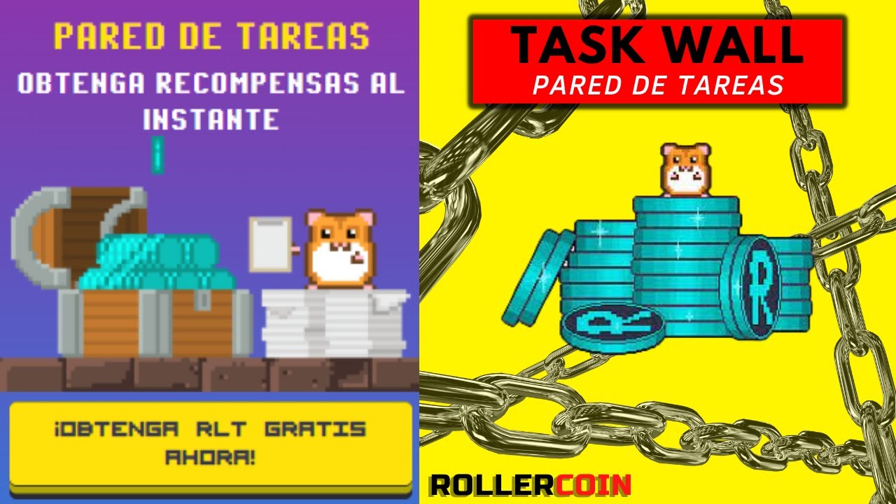 ¡ TASK WALL ! opinión + Compra de 2 mineros - RollerCoin - YouTube