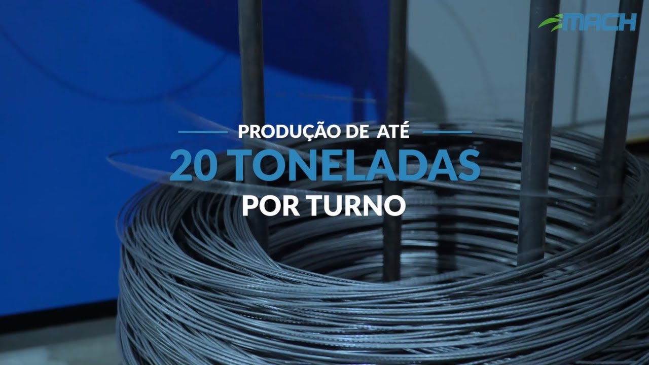 Conheça a Máquina de Trefila TFD4 | 4 passes da Mach Máquinas - YouTube