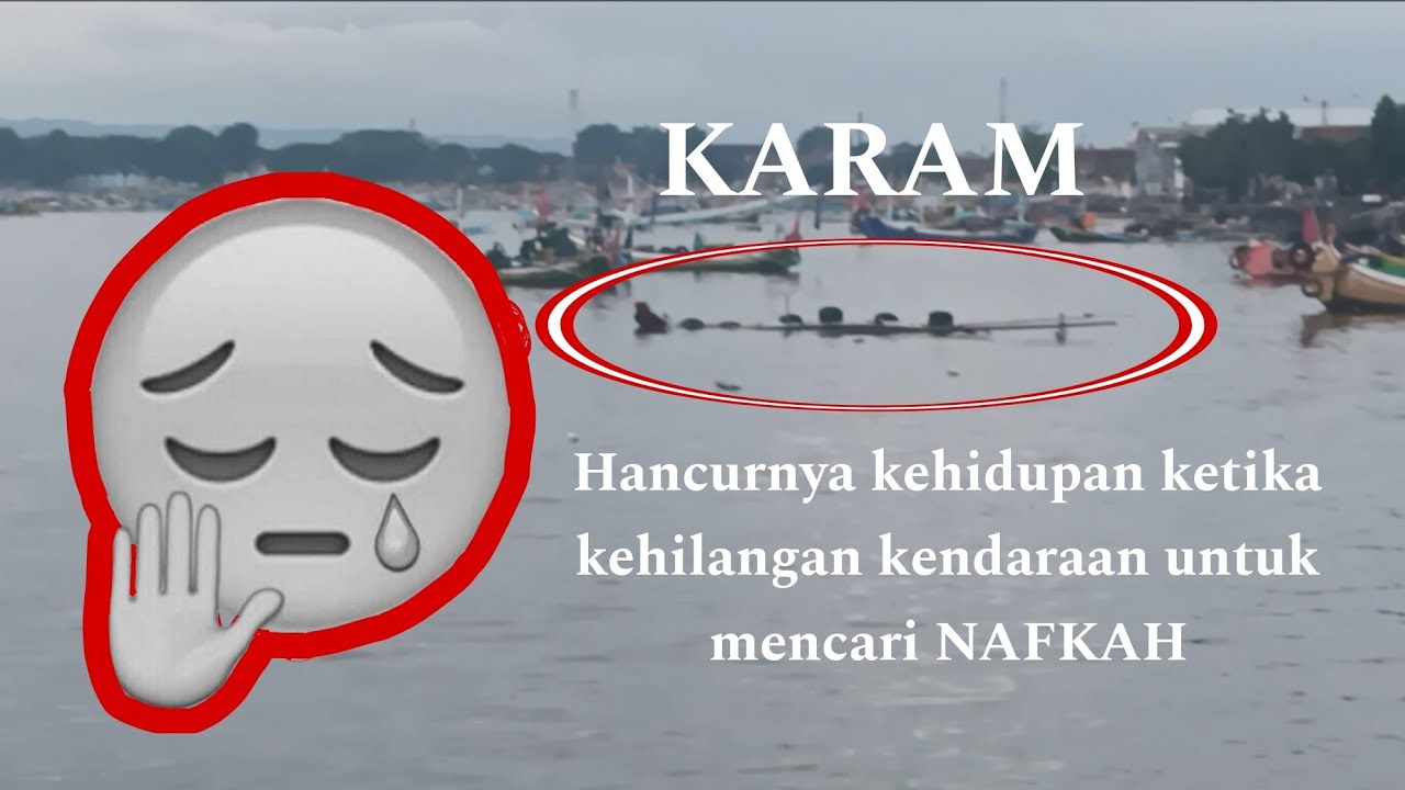 [Malangnya nasib] Perahu karam ini ternyata perahu ojekan... - YouTube