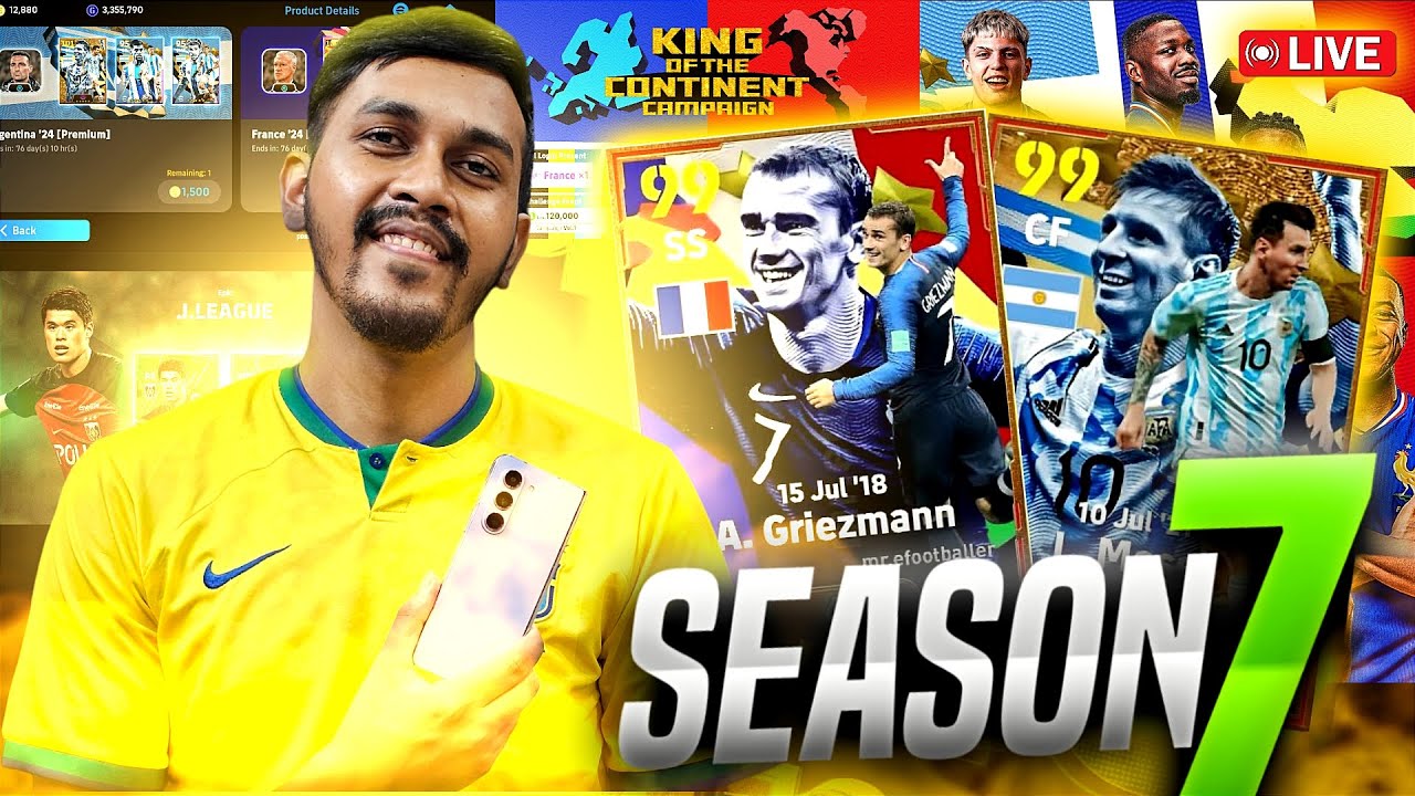 eFootball 24 Mobile Let's Try National Pack Players + Epic Pack Opening ...