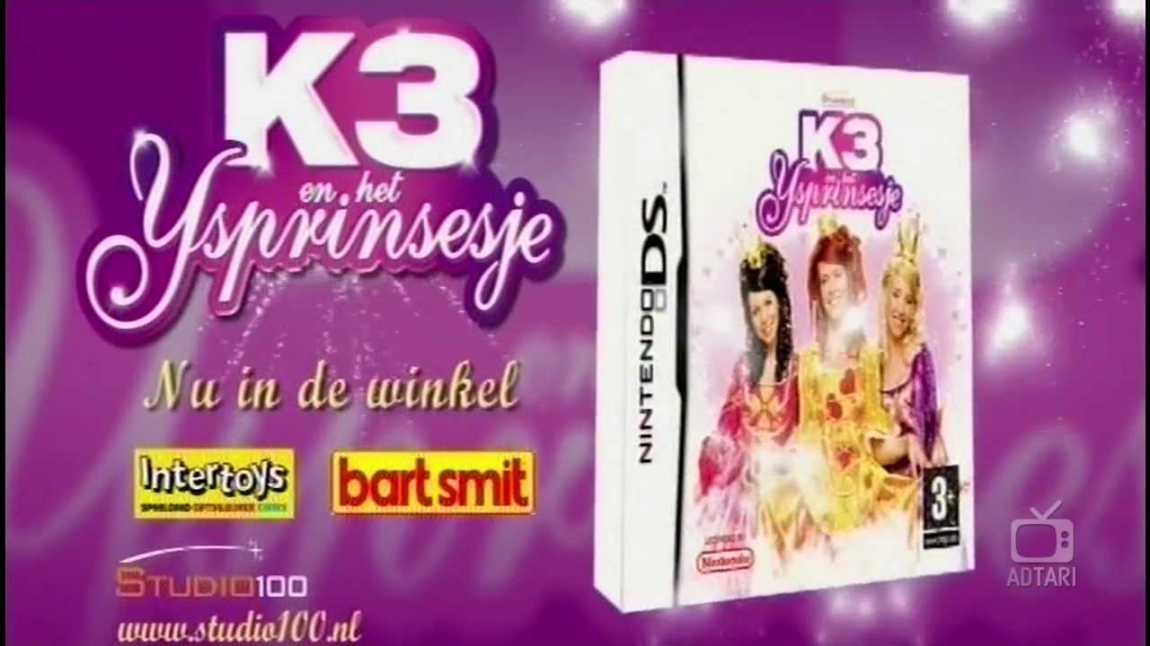 Nintendo DS - K3 en het Ijsprinsesje (NL) (2008) - YouTube