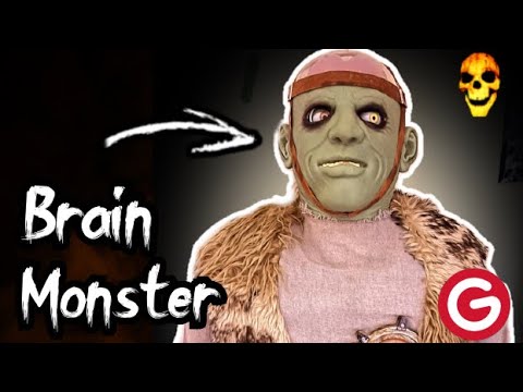 Gemmy Halloween Animated Life Size Brain Monster Review! (2007 Version ...