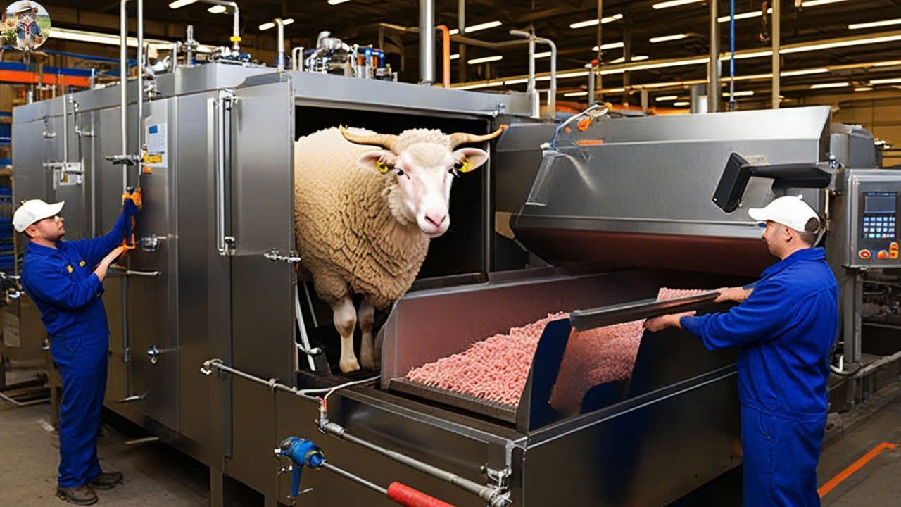 Suffolk Sheep Farm in England – Over 10,000 Lambs Processed Every Day ...