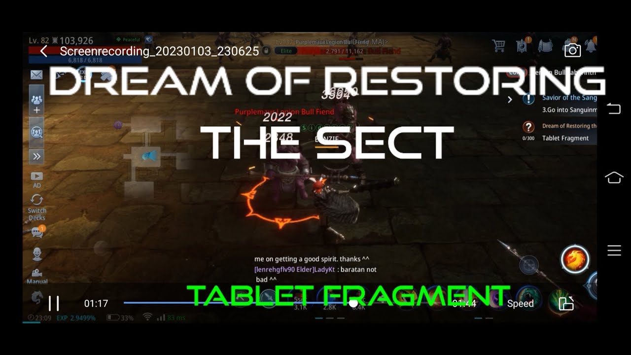 MIR4 DREAM OF RESTORING THE SECT 2023 - YouTube