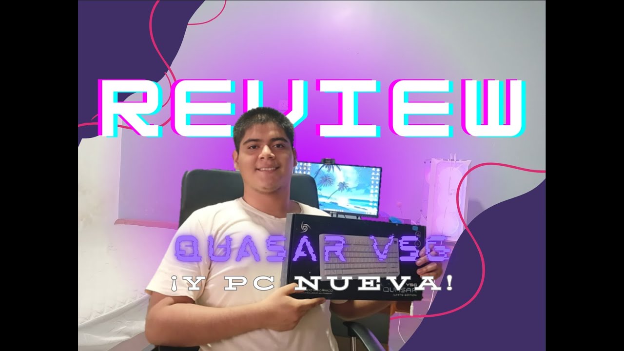 REVIEW TECLADO QUASAR VSG + MI NUEVA COMPUTADORA!!!!! - YouTube
