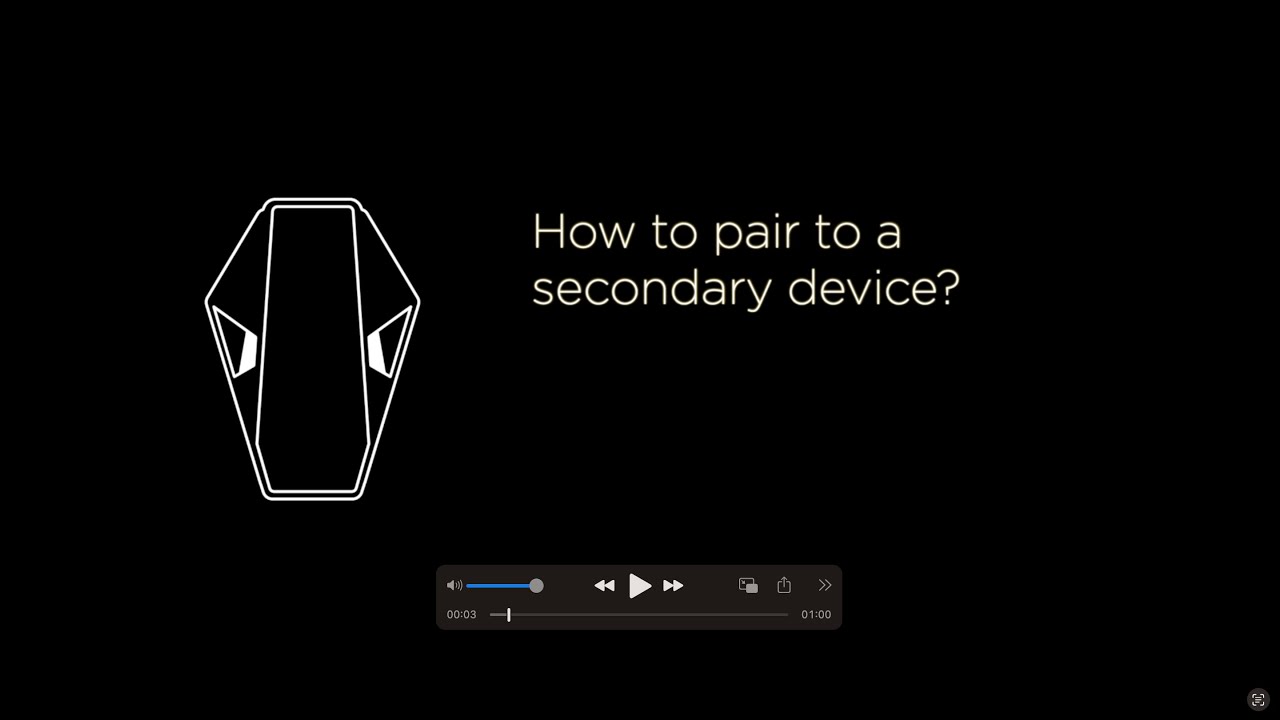 How to pair secondary device - YouTube
