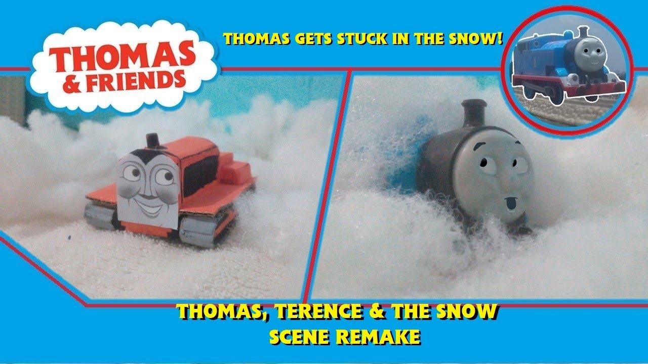 THOMAS gets STUCK in the SNOW! (2020) | Remake Clip | Thomas The Tank ...