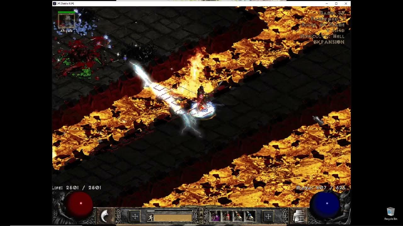 Diablo 2 - LoD - Assassin - Azurewrath Kicksin! - YouTube