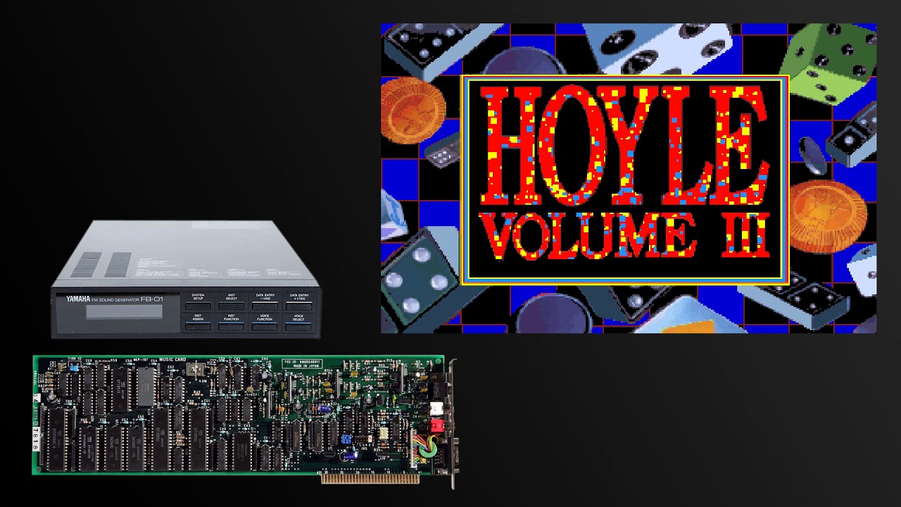 Hoyle's Book of Games Volume 3 theme - IBM Music Feature Card / Yamaha ...