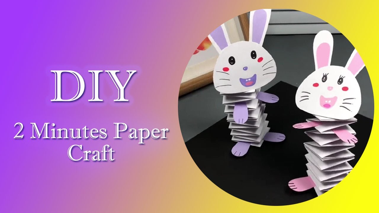 कागज से बनाना सीखें । DIY । Easy Paper Craft । Paper Toy for your ...