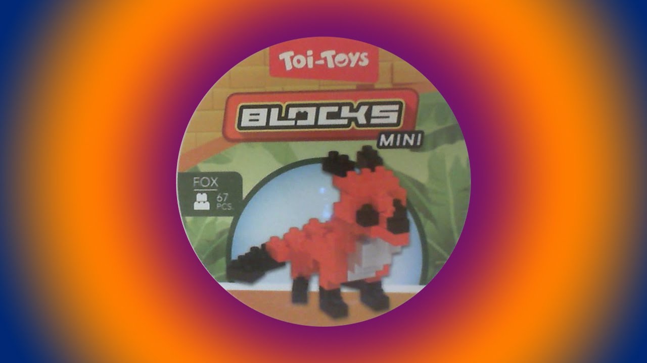 montage mini blocks toi toys renard action - YouTube
