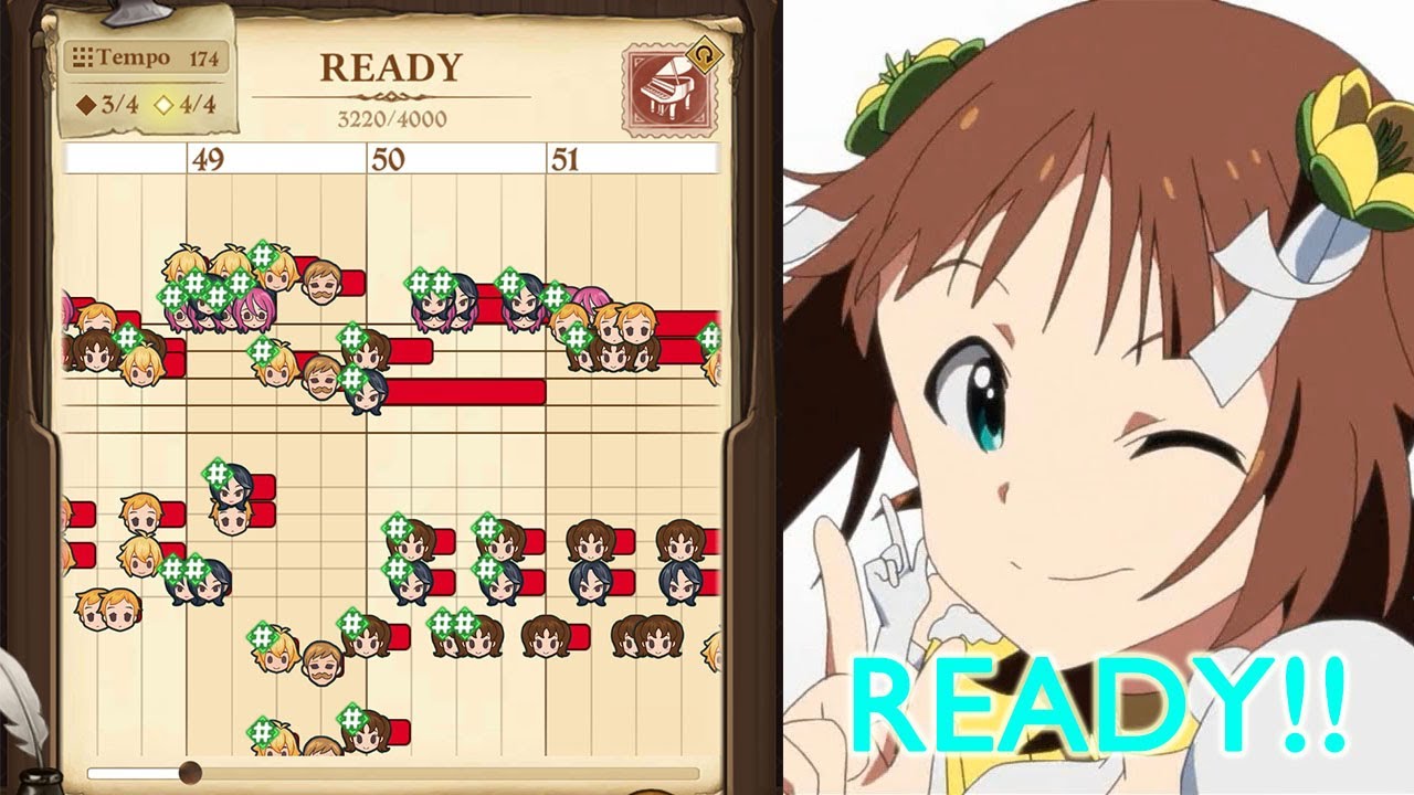 [7ds GRAND CROSS Jukebox]THE IDOLM@STER op 1 - READY!! - YouTube