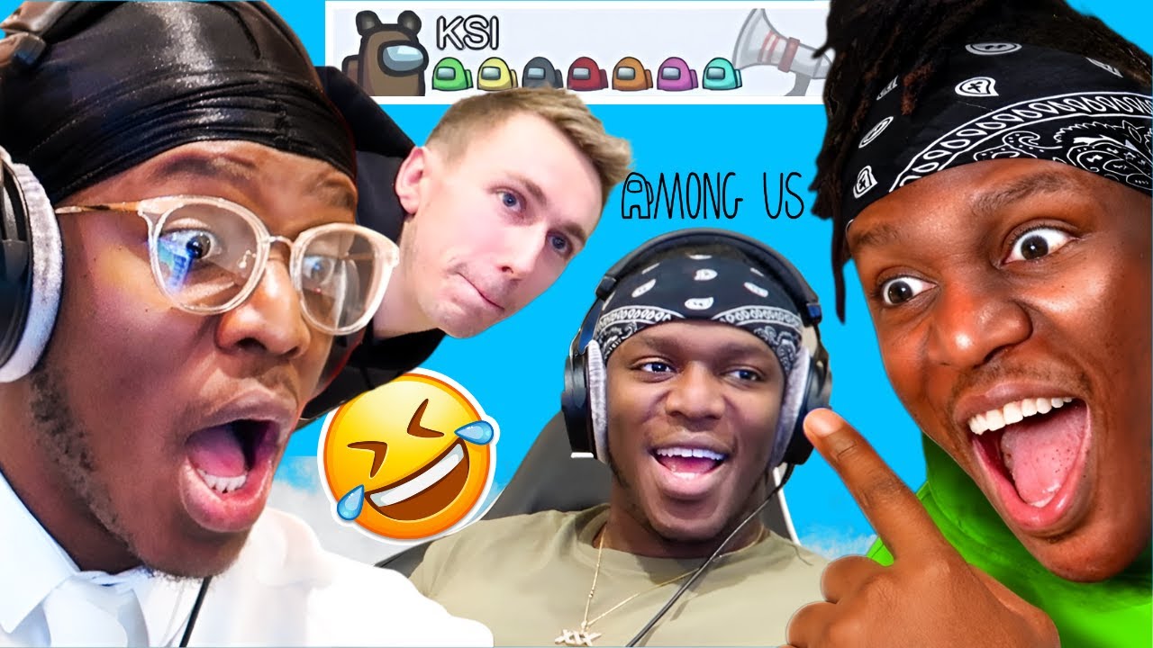 KSI's Funniest AMONG US MOMENTS (Pt.2) 😂 - YouTube