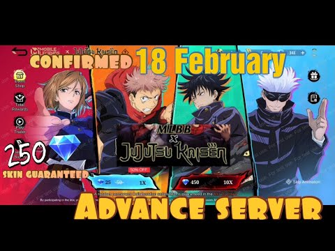 Jujutsu kaisen x mlbb confirmed release date 18 February 2023| jjk X ...