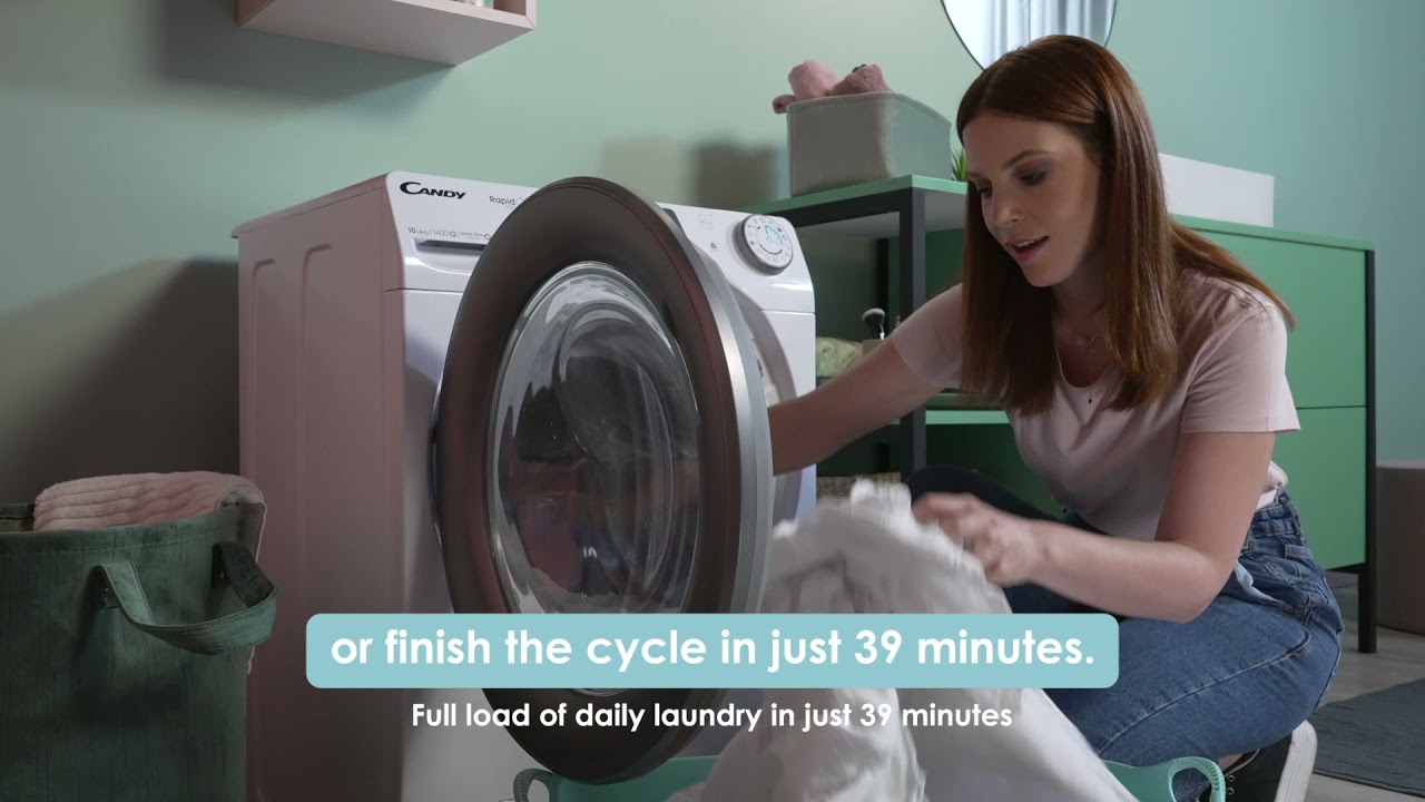 Washer dryers | Candy - RapidO' Pro - 7 quick cycles, Remote Control ...