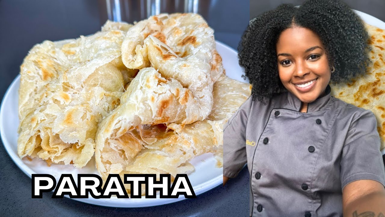 Flaky Buss Up Shut Roti (Paratha-Style Recipe!) - YouTube