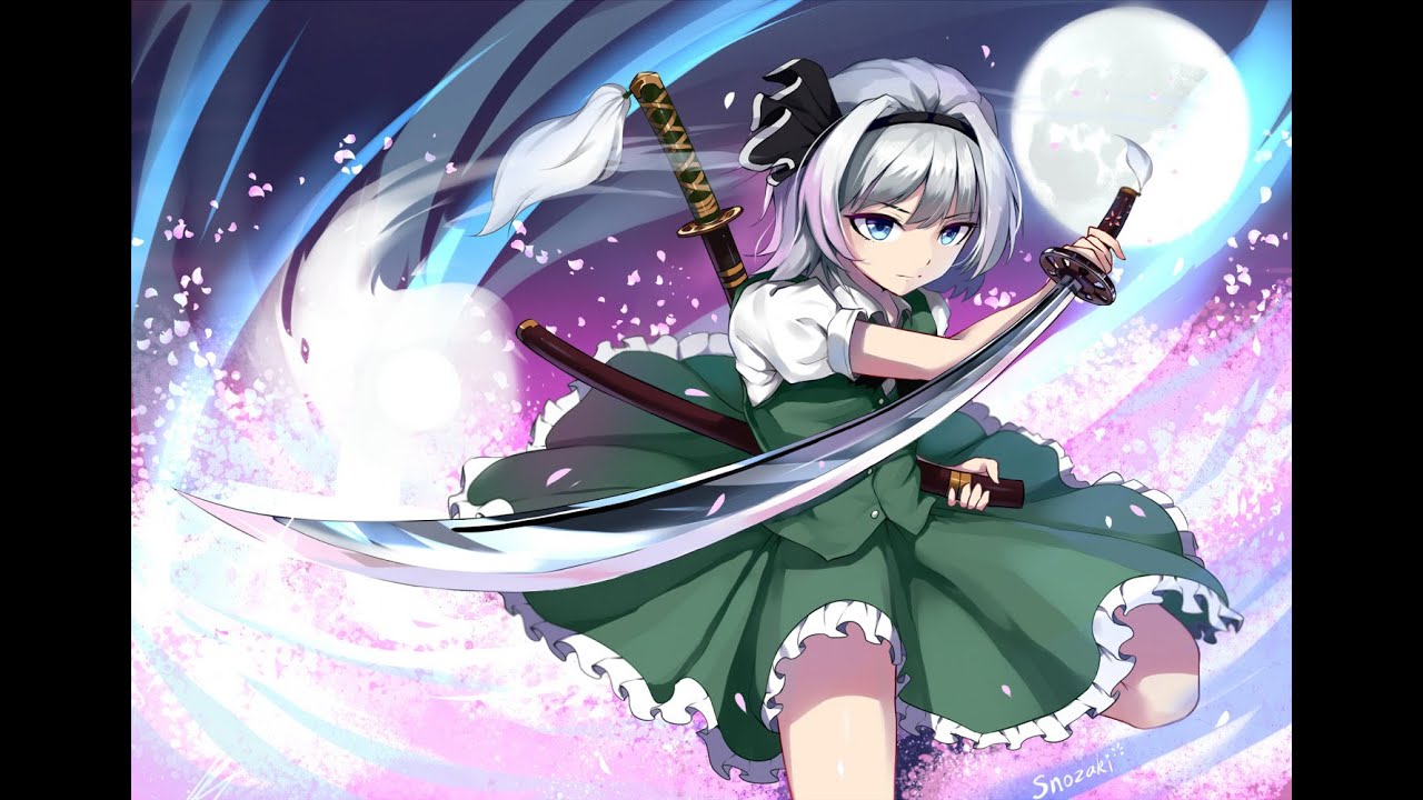 Touhou 10.5: Scarlet Weather Rhapsody - Story Mode - Youmu - Easy - 10: ...
