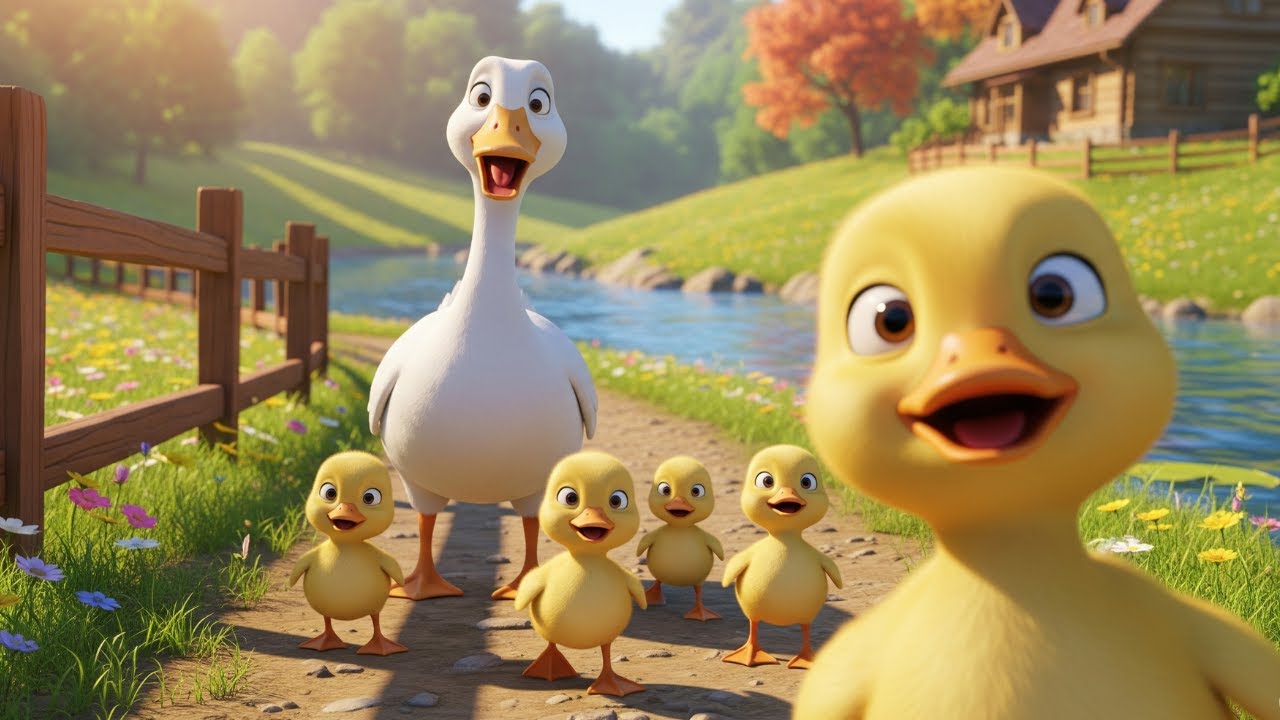 Five Little Ducks Song | Children's Animation | Kids Songs - YouTube