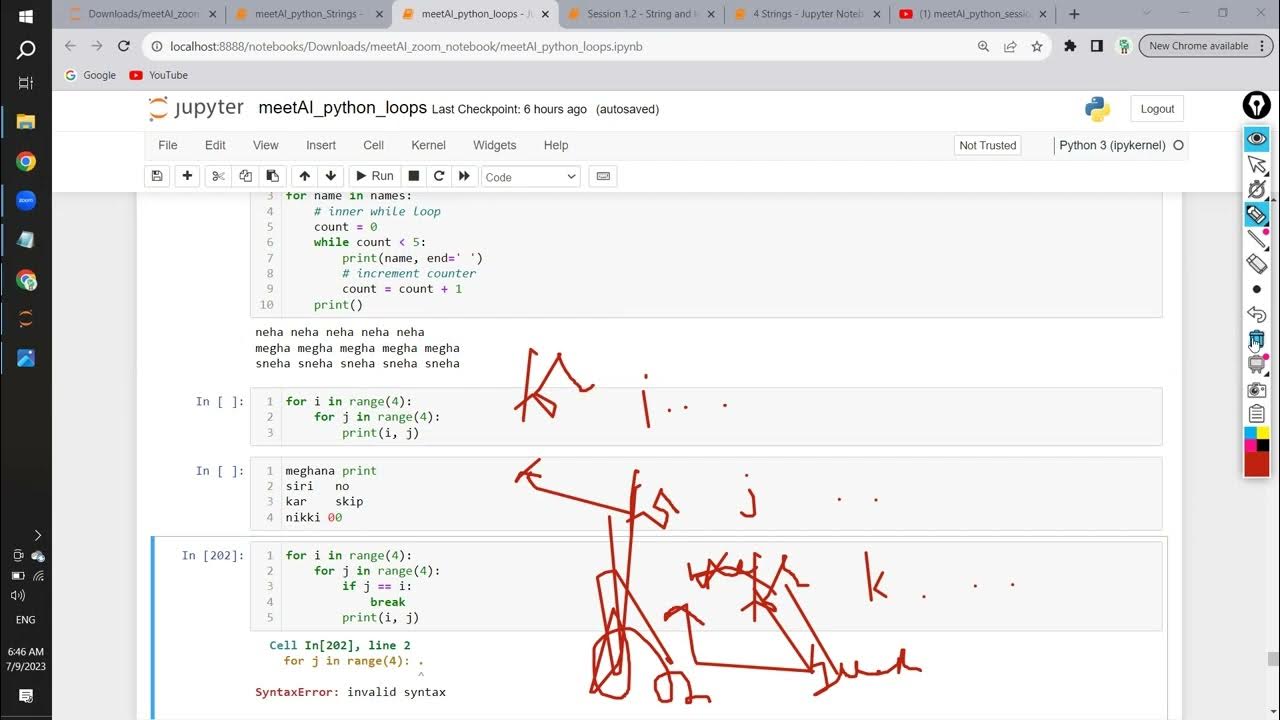 meetAI_python11_loop examples - YouTube