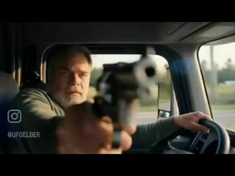 Army Veteran Shoots Werewolf running beside his truck