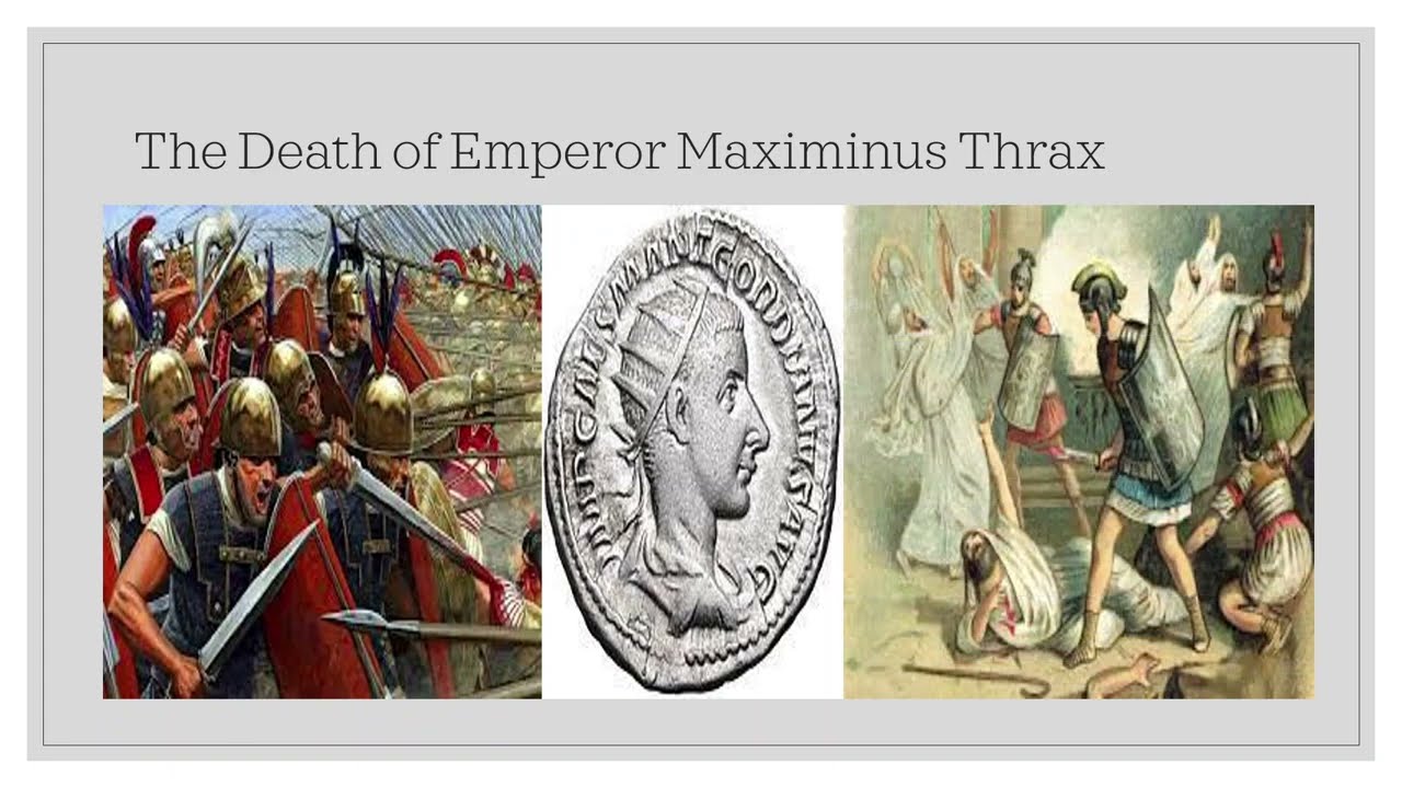 Maximinus Thrax: Rome's Bloody Barbarian Emperor - YouTube