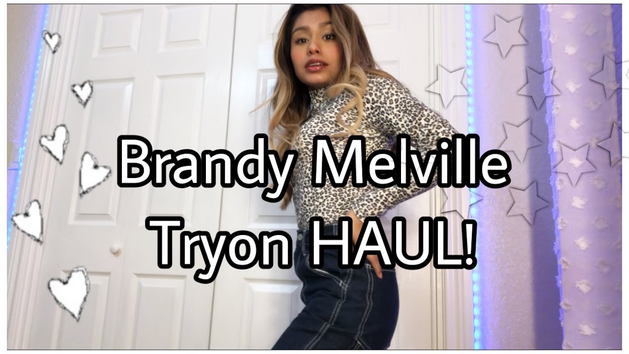 Brandy Melville Try-On Haul 2020 - YouTube