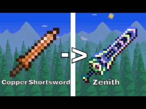 Copper Shortsword to Zenith in 30S - YouTube
