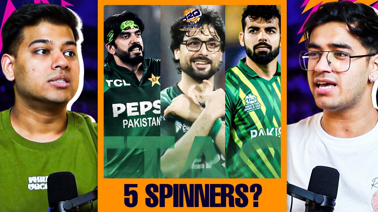 Pakistan’s Mystery Spin EXPOSED🔥! 5 Pakistan Spinners? 😳| IND vs PAK ...