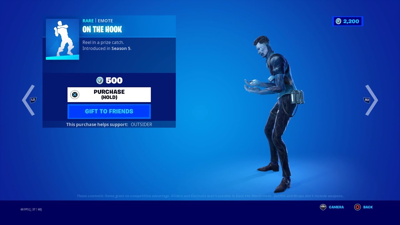 ROBOCOP SKIN, ON THE HOOK RARE EMOTE RETUNS TO FORTNITE ITEM SHOP USE ...