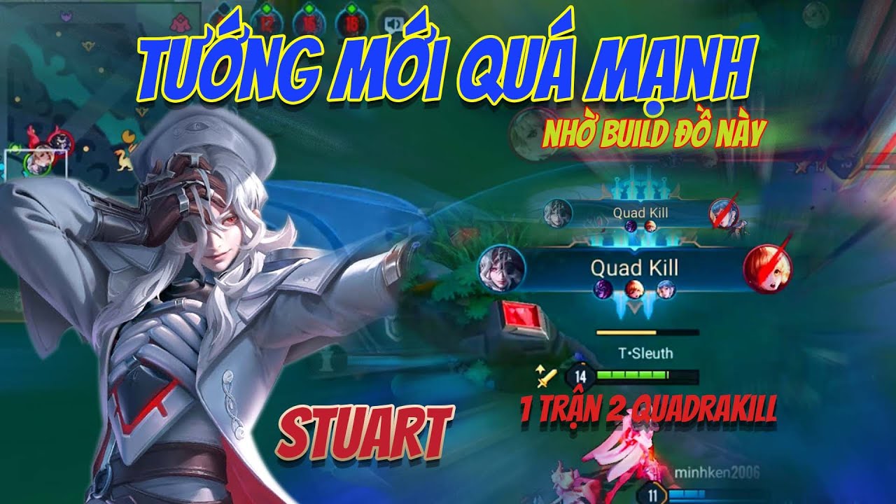 Top Stuart | Build Đồ Bắn Đau Nhất Của Tướng Mới | 1 Phút Liên Quân ...