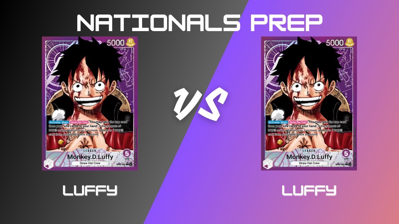 Purple Luffy Mirror | Nationals Prep - YouTube