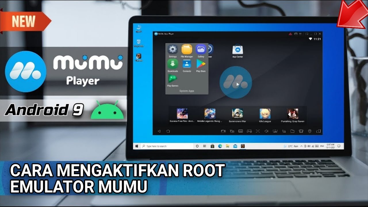 CARA MENGAKTIFKAN MODE ROOT EMULATOR MuMu Player - YouTube