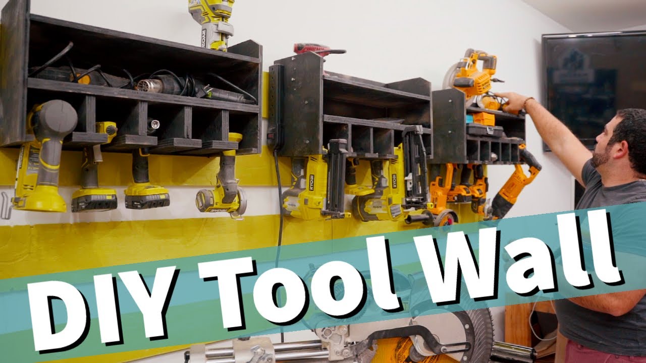 The Perfect Wall for Your Tools! - YouTube
