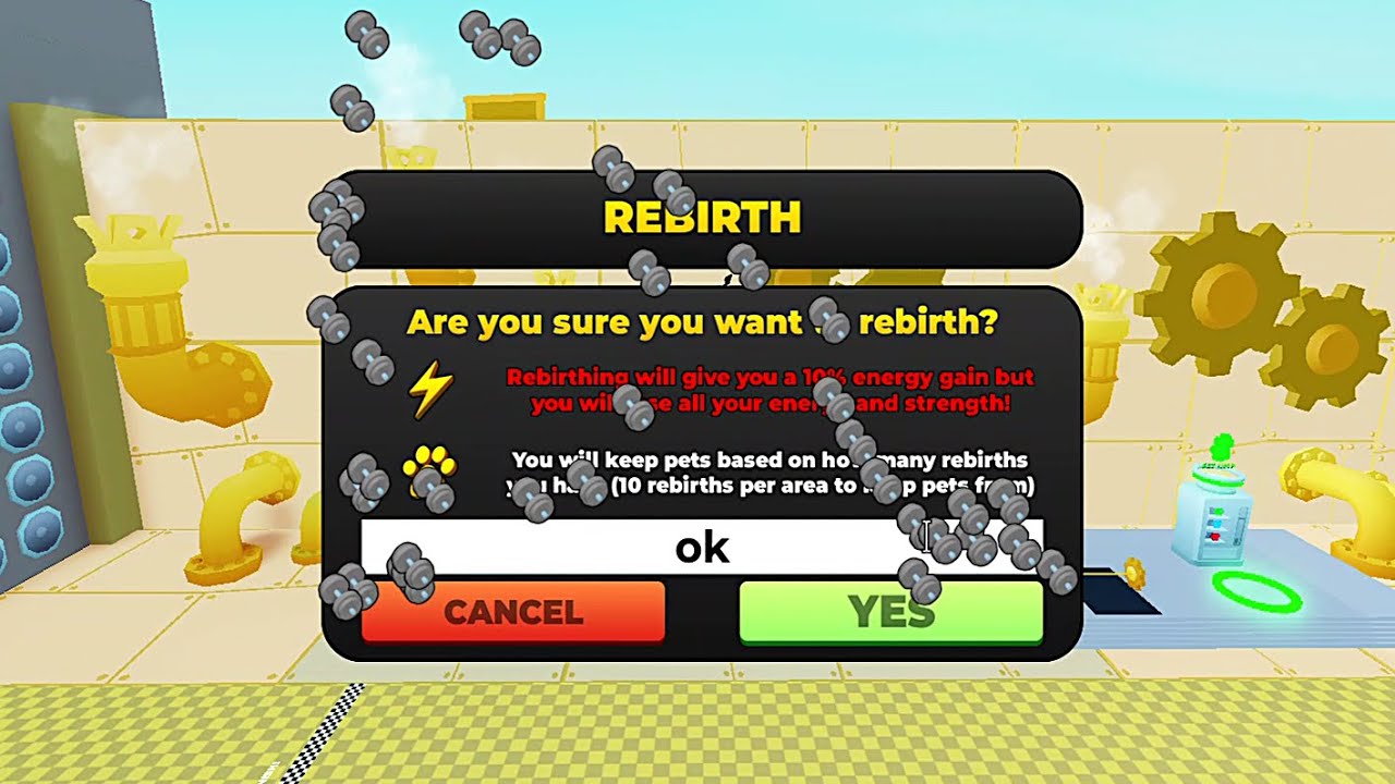 6x Rebirth in 22 Minutes on Strongman Simulator Roblox - YouTube