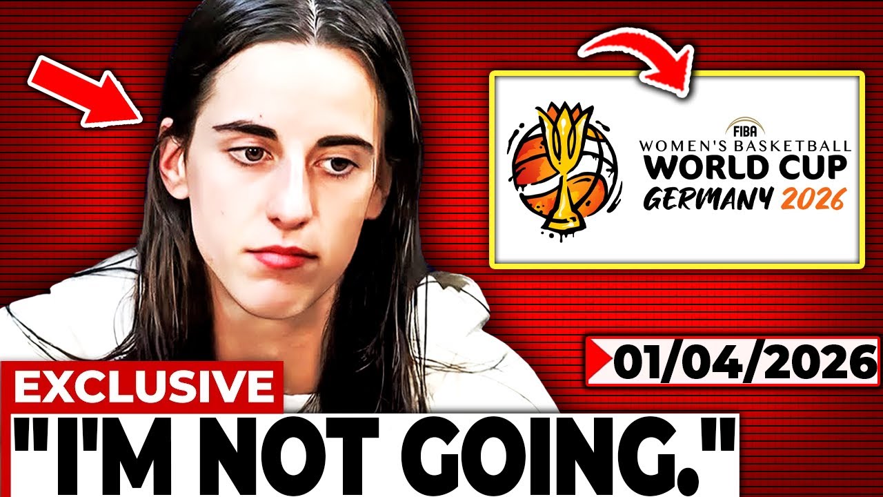 Caitlin Clark SKIPS World Cup! Media in PANIC MODE! - YouTube