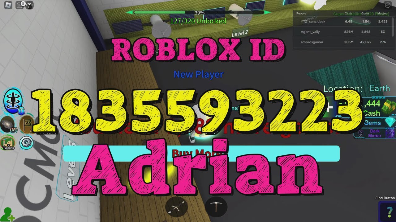 ADRIAN Roblox Song Codes - YouTube