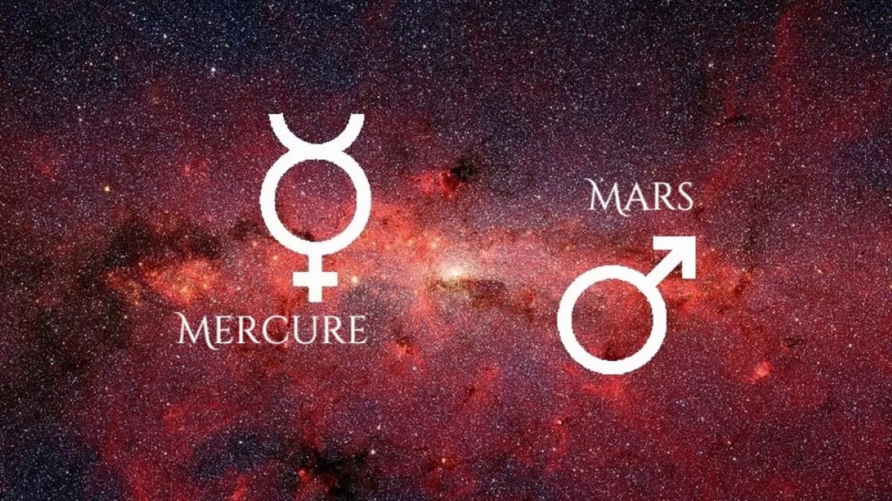 Les Aspects Mercure - Mars || Astrologie - YouTube