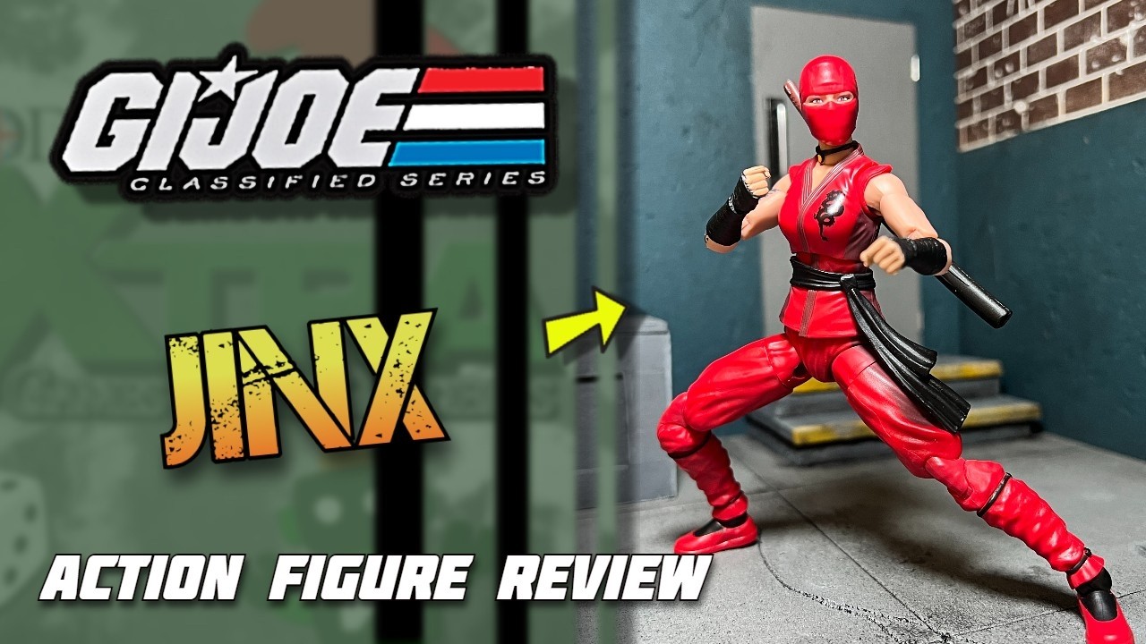 GI Joe Classified | Jinx | Action Figure Review - YouTube