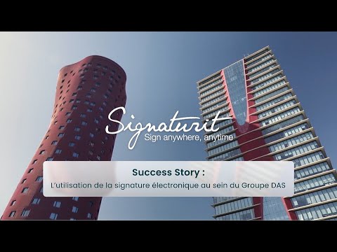 DAS Assurance et la signature électronique de ses polices - YouTube