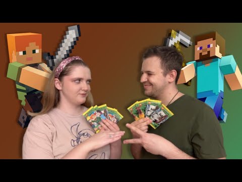 WYKONASZ ZADANIE = OTWIERASZ KARTY 🃏 Lego Minecraft seria 1 🎁 - YouTube