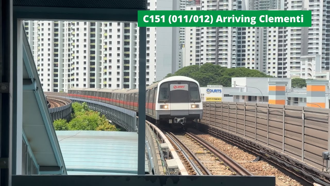 [Retired][SMRT] C151 (011/012) arriving Clementi - YouTube